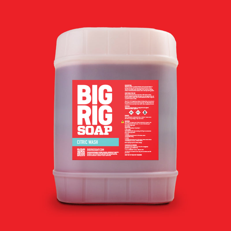 BIG RIG Citric Wash – Big Rig Soap
